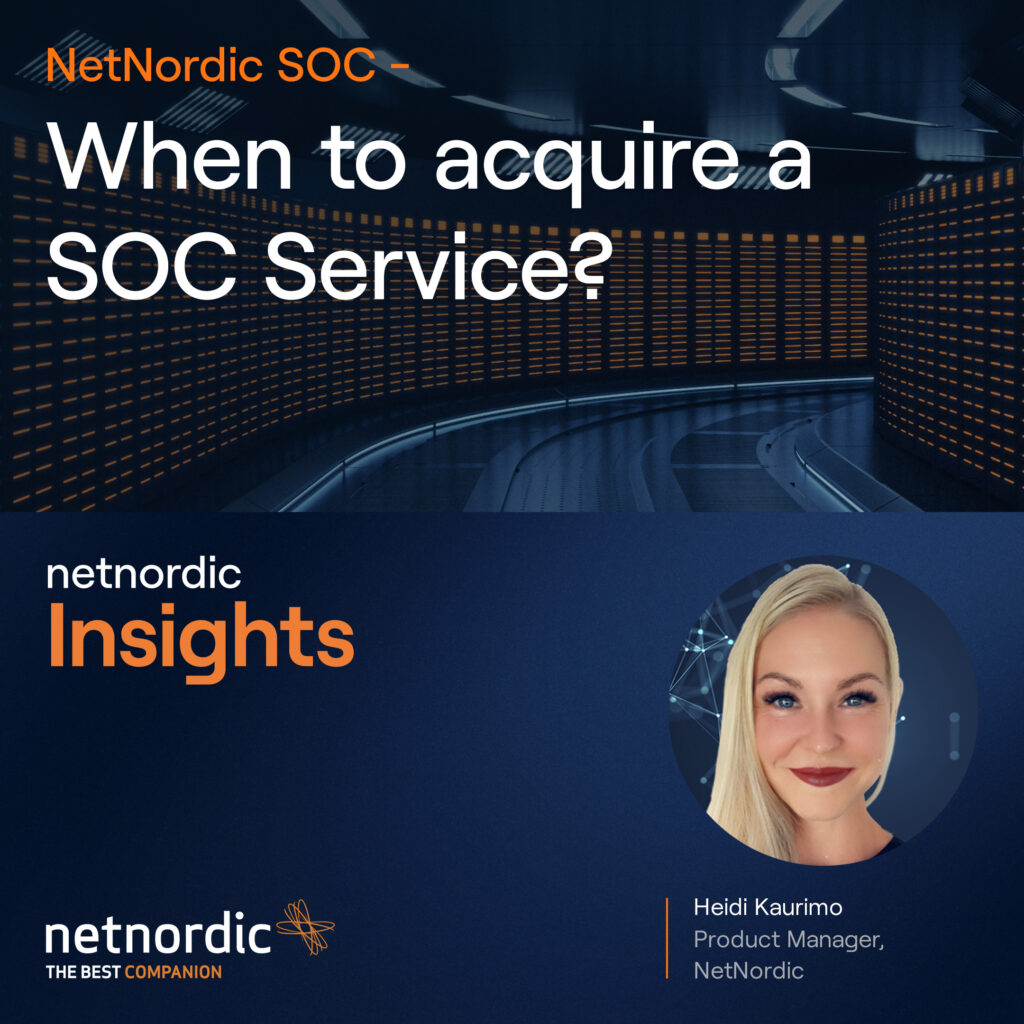 When to acquire a SOC Service: A Guide to Security Service ...